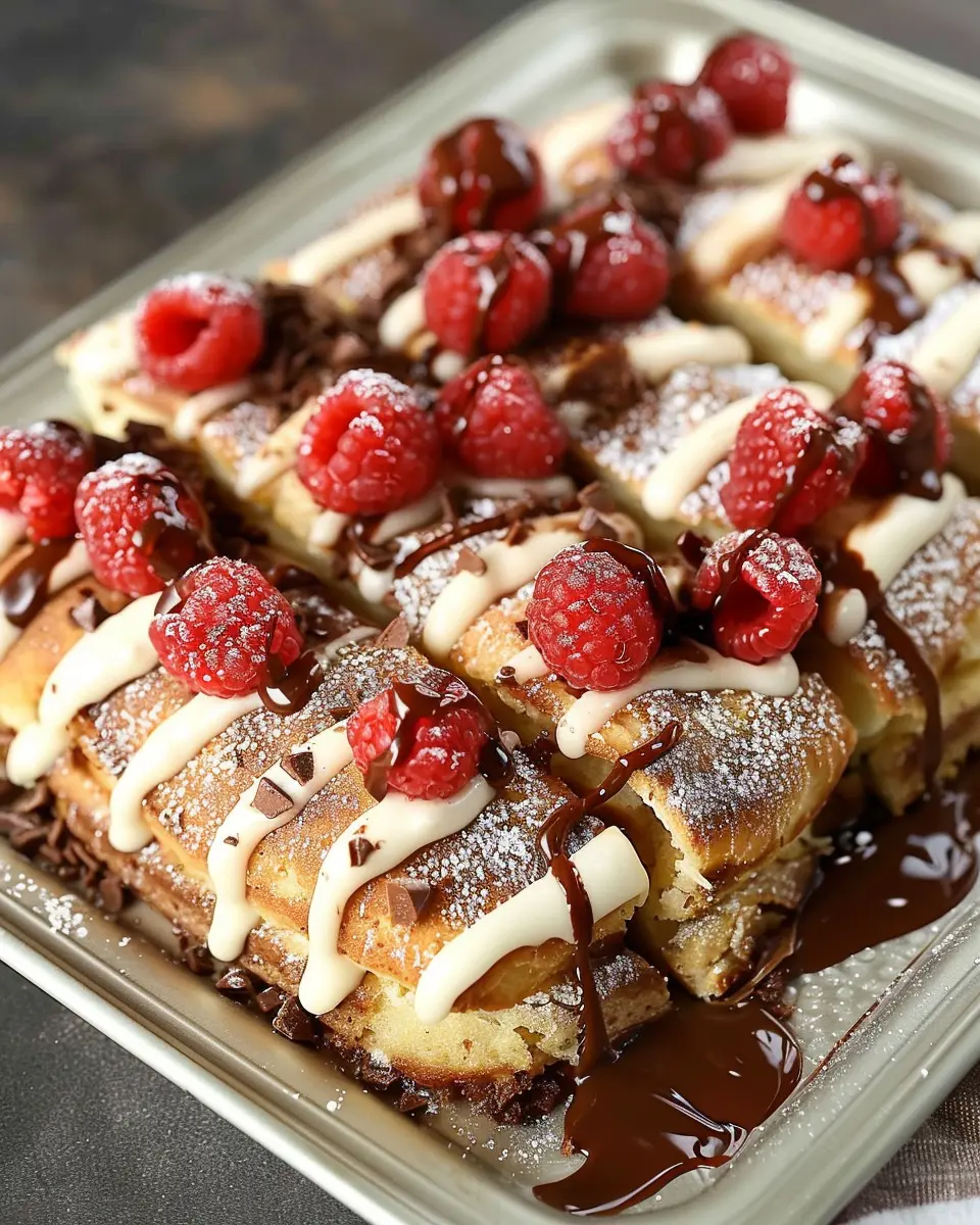 mini banana croissant