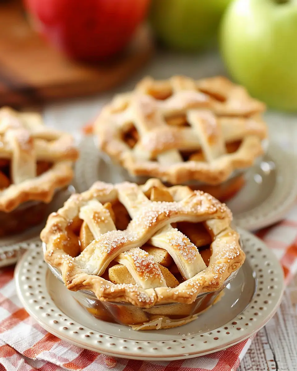 mini apple pies