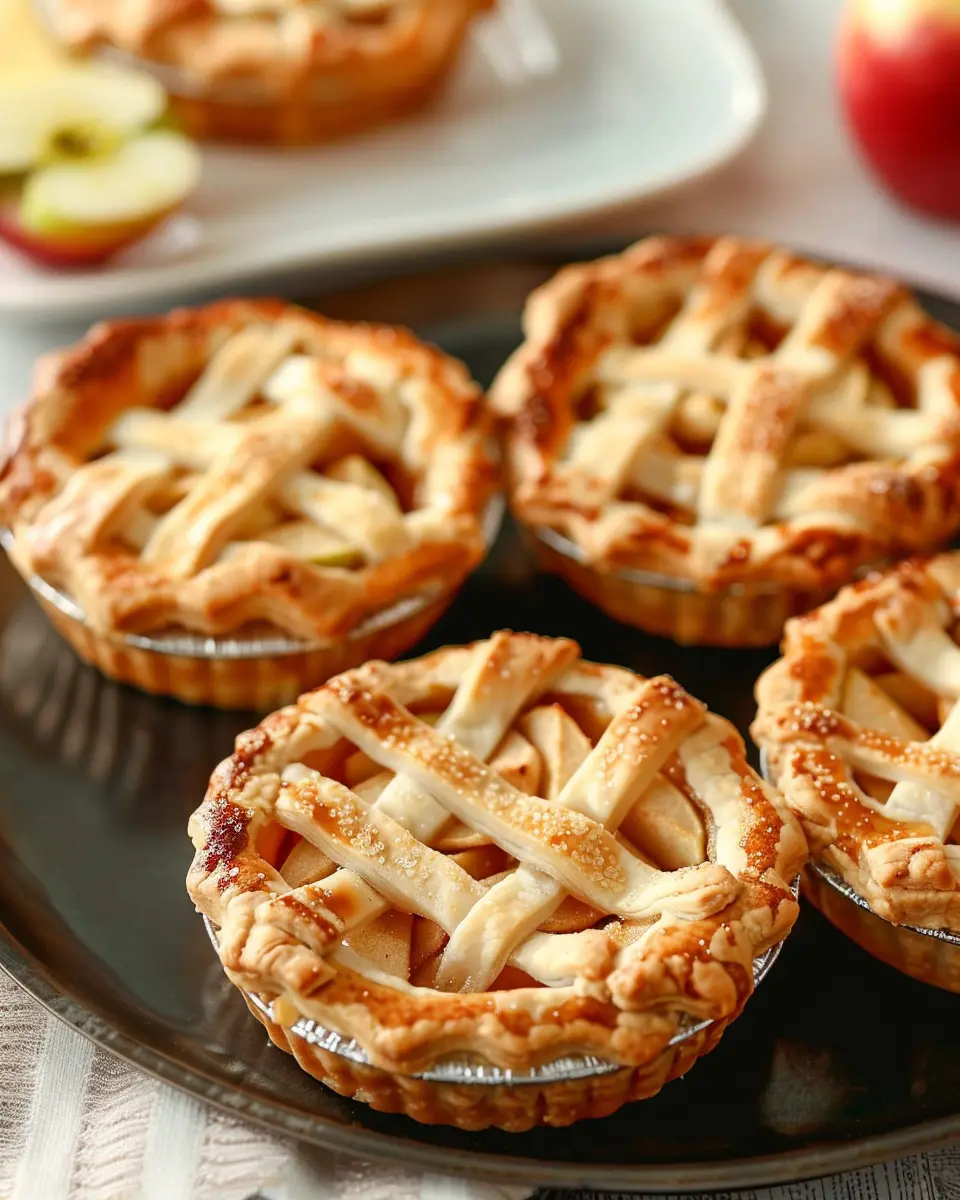 mini apple pies