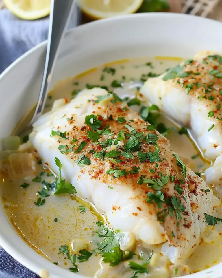 Christmas Coconut Curry Baked Cod