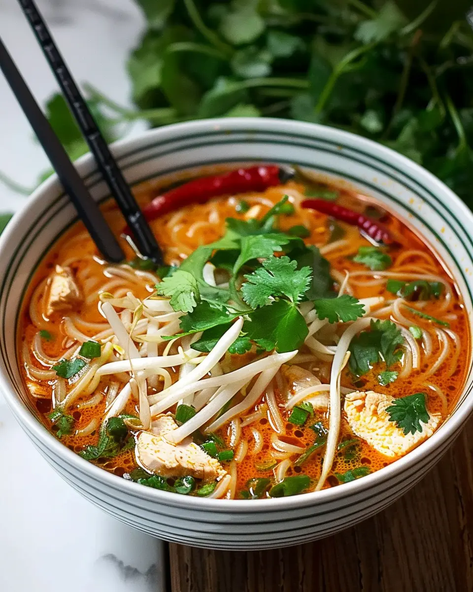 20-Minute Thai Red Curry Noodle Soup