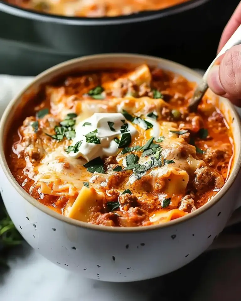 instant pot lasagna soup